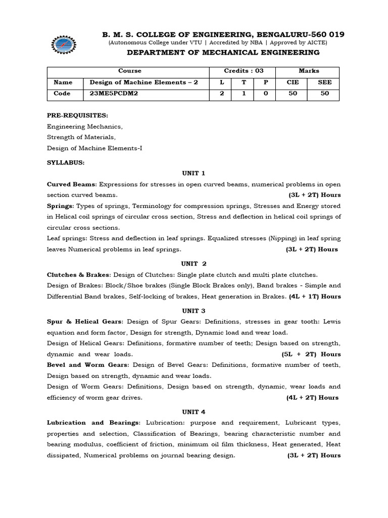Final VTH Sem Syllabus - NEP 2 | PDF | Fluid Dynamics | Vortices