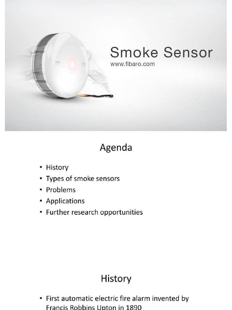 PPT - Smoke Sensor | PDF