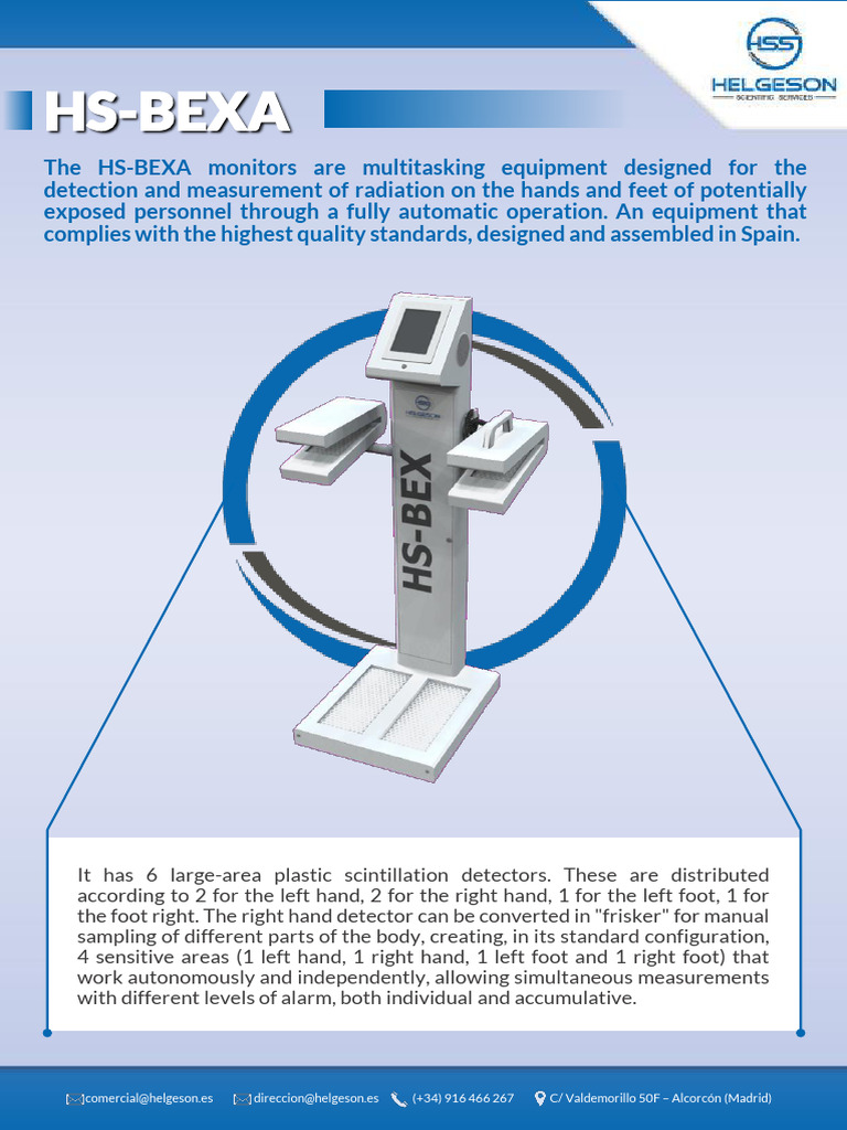 HS-BEXA | PDF | Ionizing Radiation | Radiation