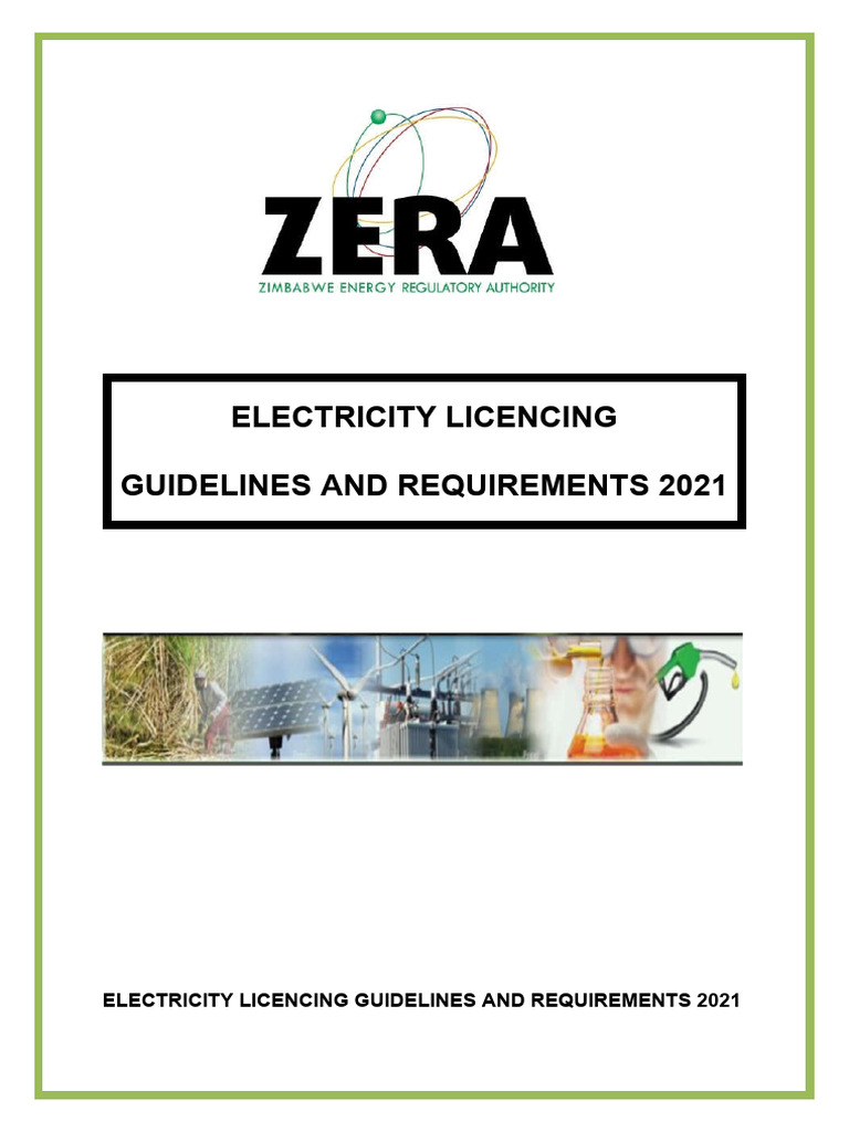 Electricity-Licencing-Guidelines-2021 | PDF | License | Electric Power ...