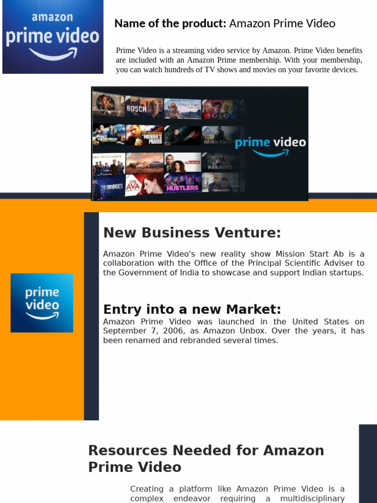 Amazon PowerPoint Template by EaTemp | PDF | Business | Computers