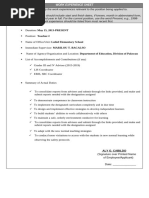 CS Form No. 212 Attachment - Work Experience Sheet | PDF | Business