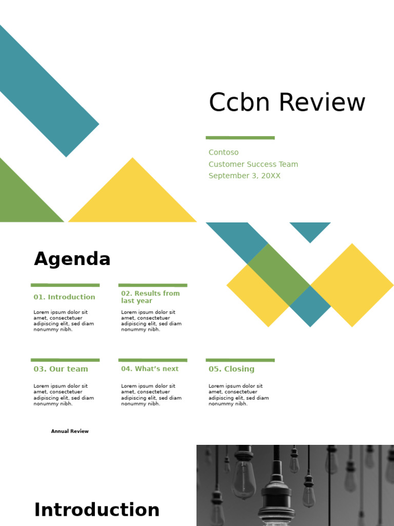 Contoso Annual Review Summary 20XX | PDF | Employee Retention | Business