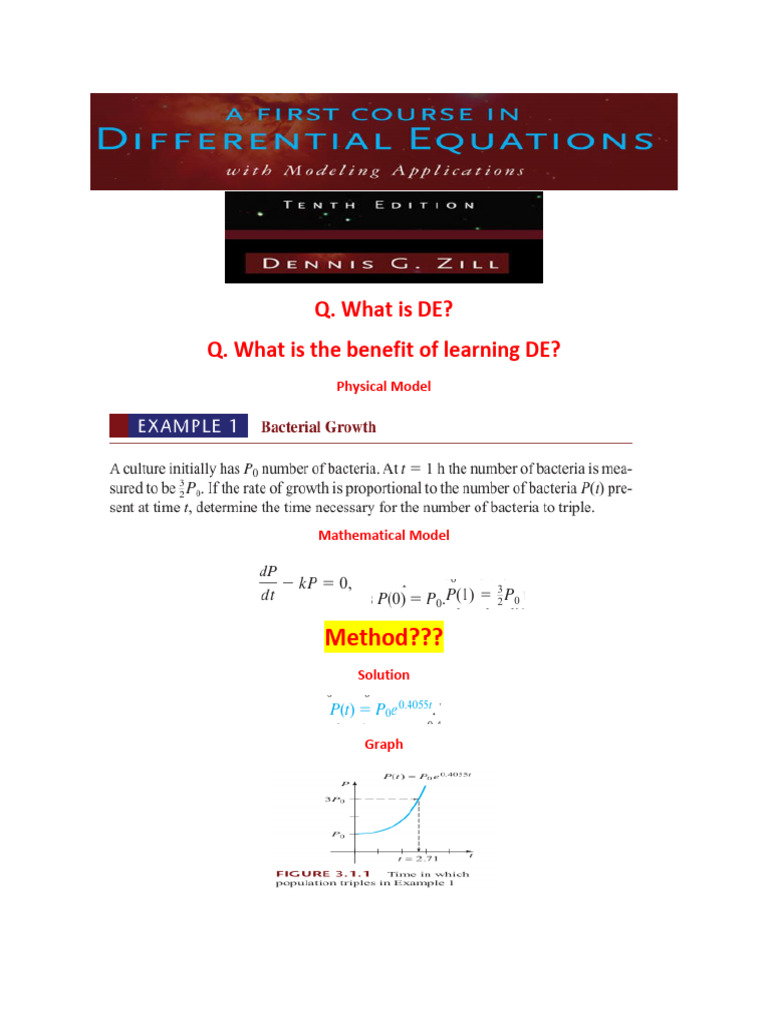 1st Order ODE | PDF | Teaching Methods & Materials | Self-Improvement