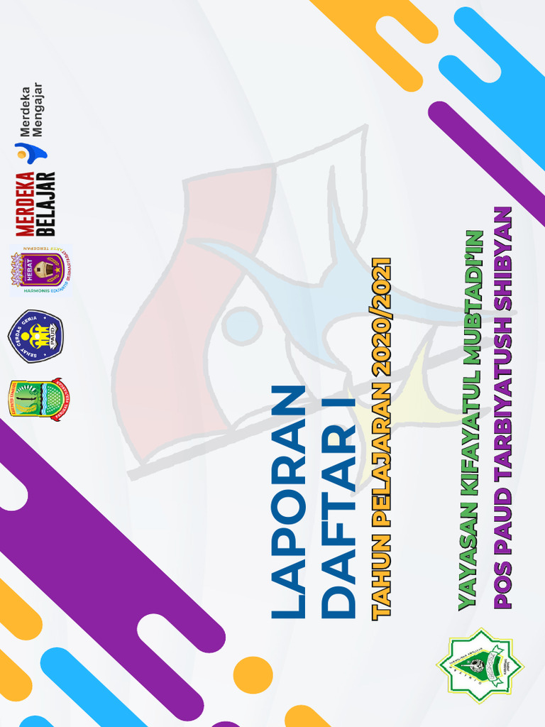 Cover Daftar I Paud TS | PDF | Bisnis | Pengelolaan Keuangan & Uang
