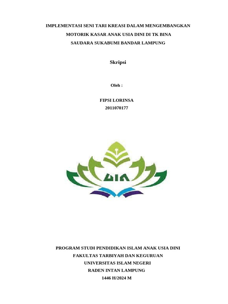 Skripsi Fipsi Lorinsa 000 | PDF