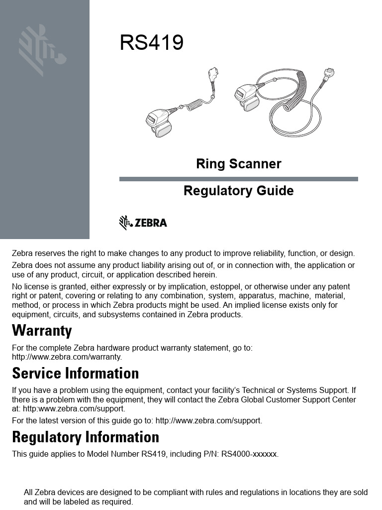 rs4000 rs419 RG en | PDF | Radio | Electromagnetic Interference