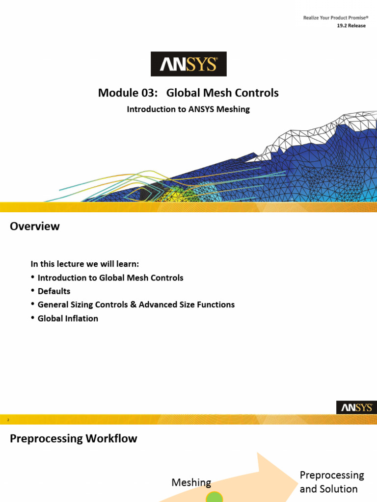 Mesh Intro 19.2 M03 Lecture Slides Global Mesh Controls | PDF | Computational Fluid Dynamics ...