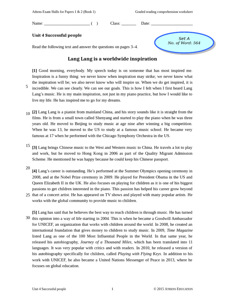 Graded Reading_Unit 4 | PDF