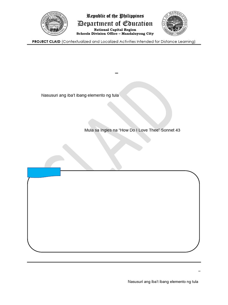 FV Filipino10 AS3 | PDF