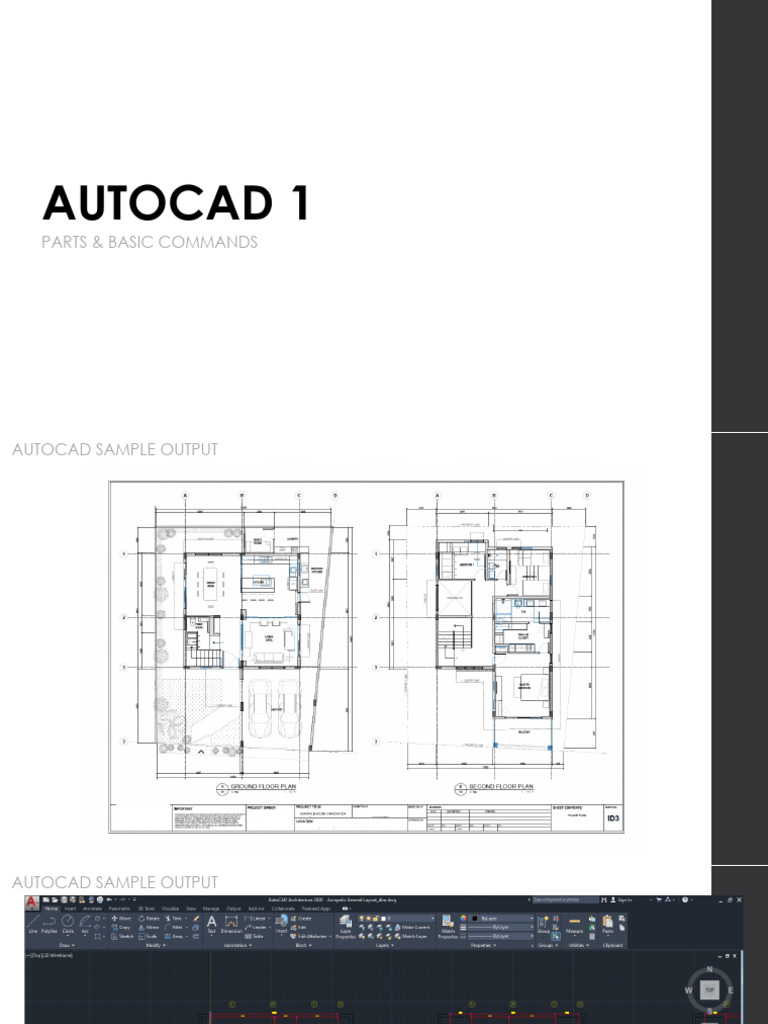 CAD1 Introduction Parts | PDF