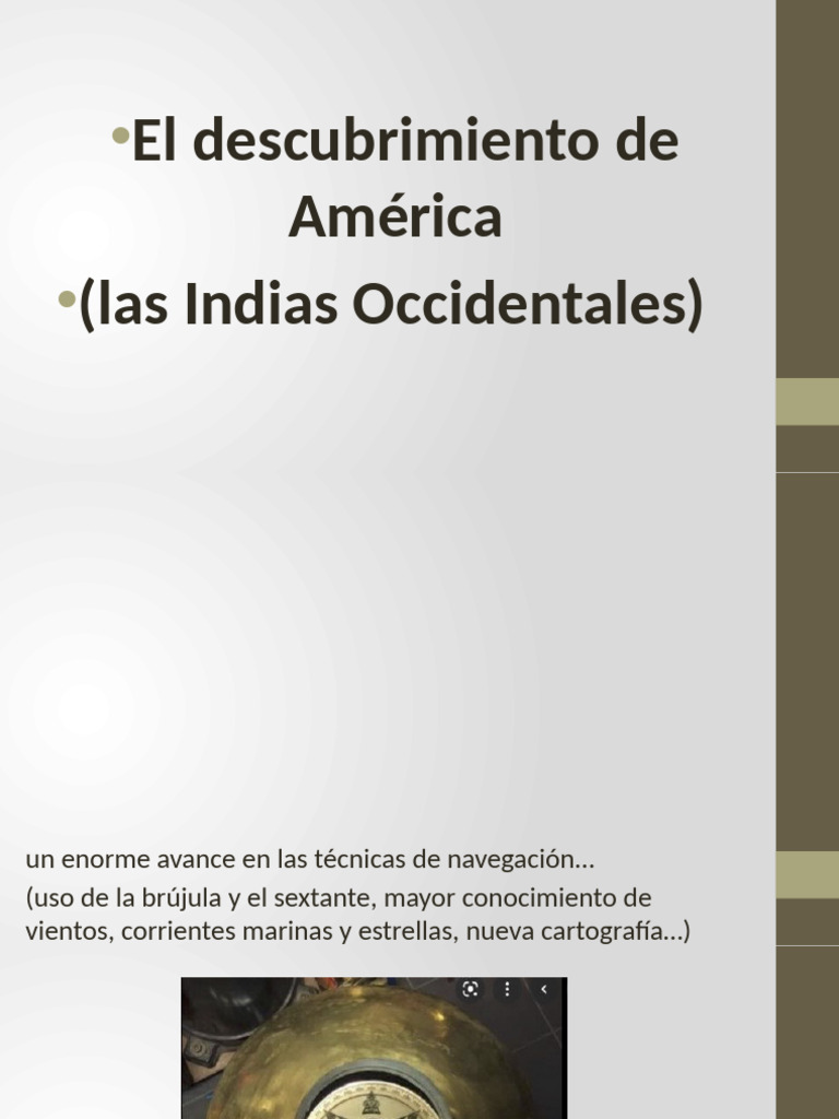Descubrimiento de América y su Impacto | PDF | Cristobal colon ...