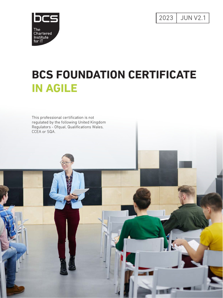 BCS Foundation Certificate in Agile | PDF | Agile Software Development ...