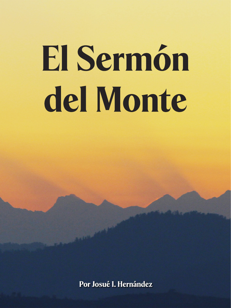 Análisis del Sermón del Monte | PDF | Sermón de la Montaña | Jesús