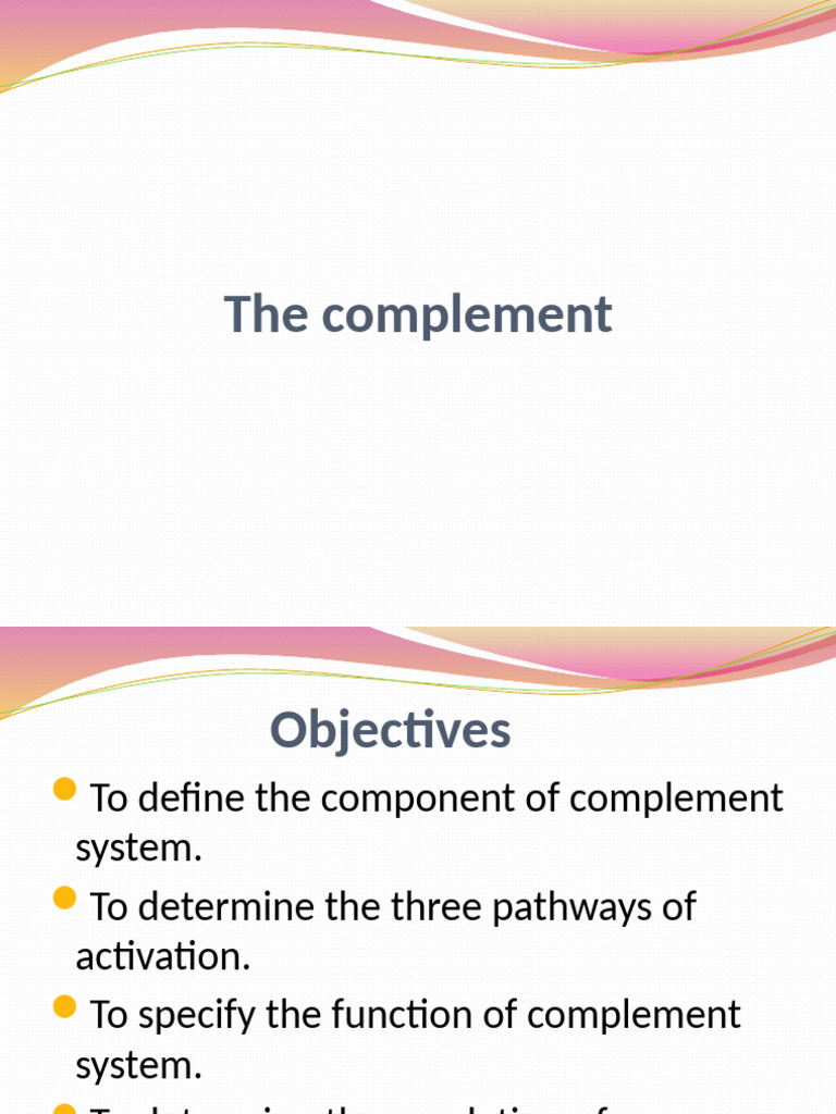 5 -Complement System | PDF | Complement System | Cell Biology