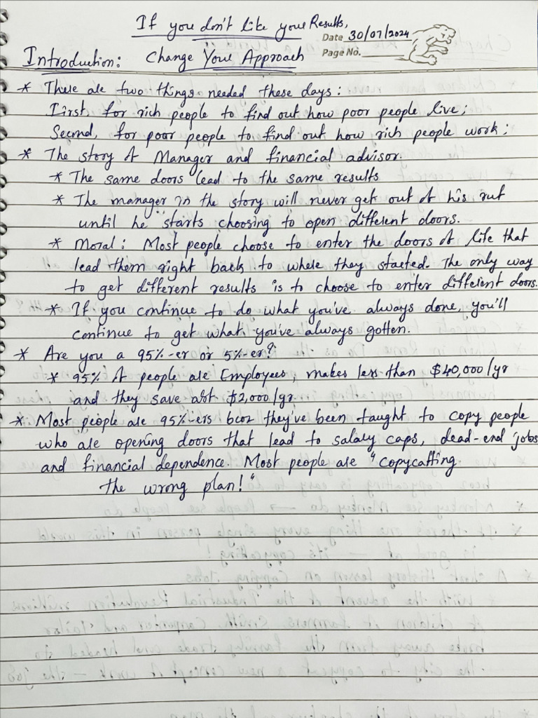 Copycat Marketing 101 HandWritten Notes | PDF