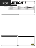 BattleTech Record Sheets: Clan Elemental Battle Armor (Space) | PDF ...