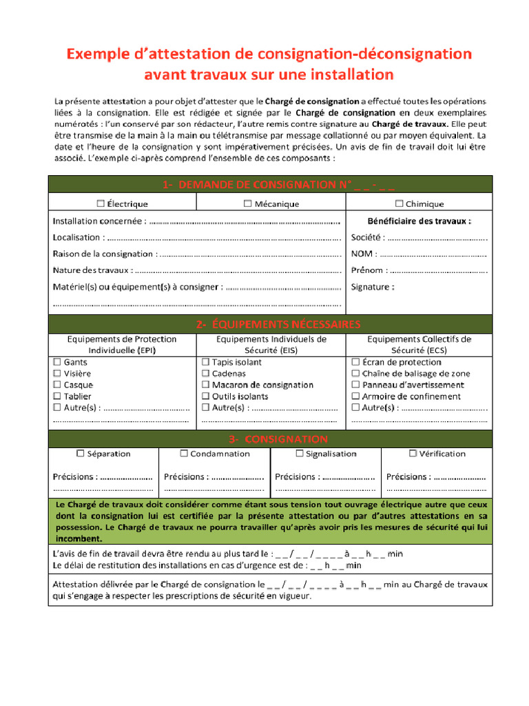 Exemple Consignation | PDF