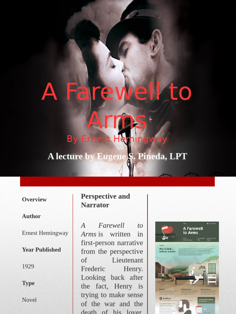 A Farewell To Arms | PDF | History | General Fiction