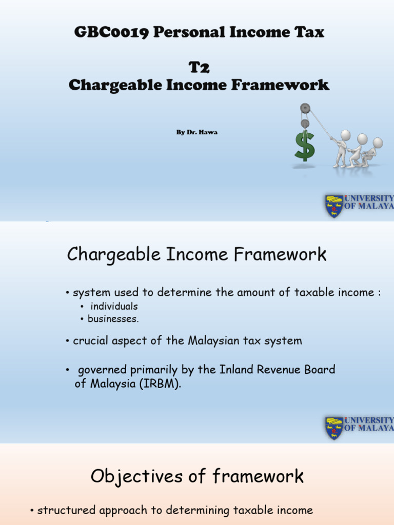Topic 2 - Chargeable Income Framework | PDF | Taxes | Income