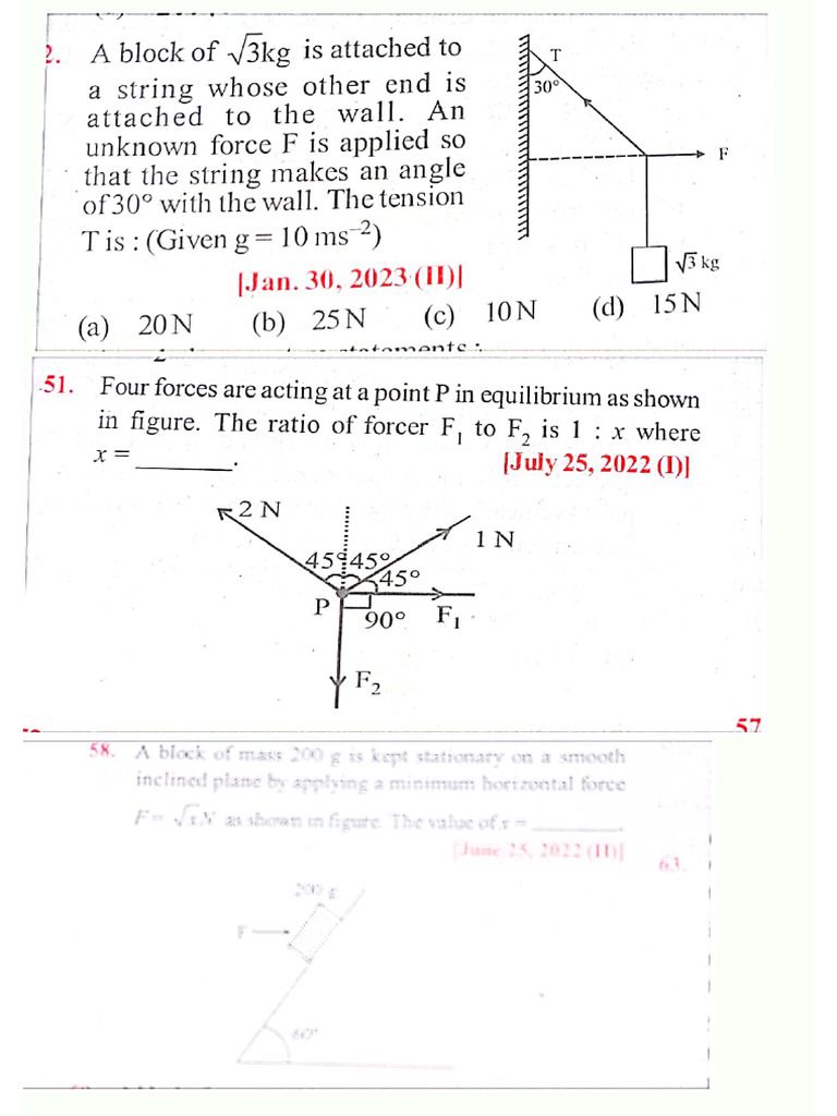 NLM Practice (Easy, Medium) | PDF