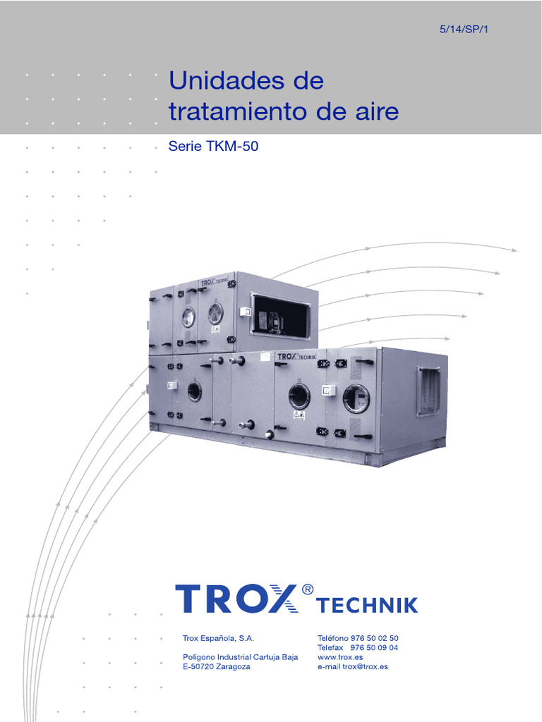 Climatizadores TKM-50: Especificaciones y Modelos | PDF | Acero ...