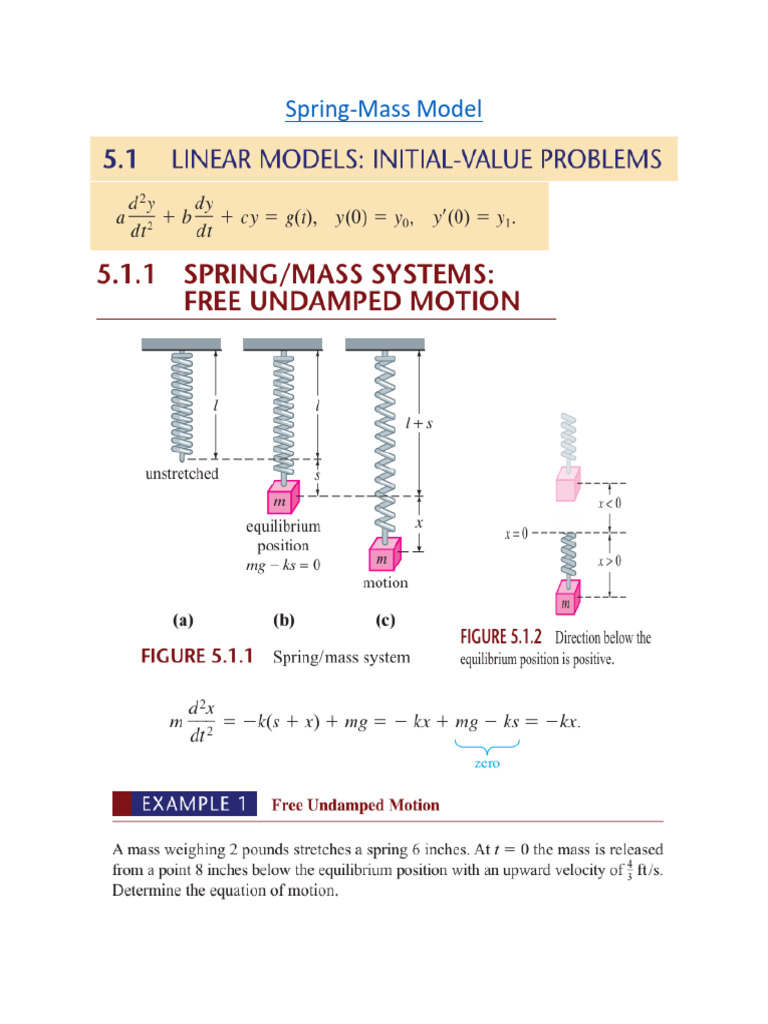 2nd Order Linear ODEs | PDF