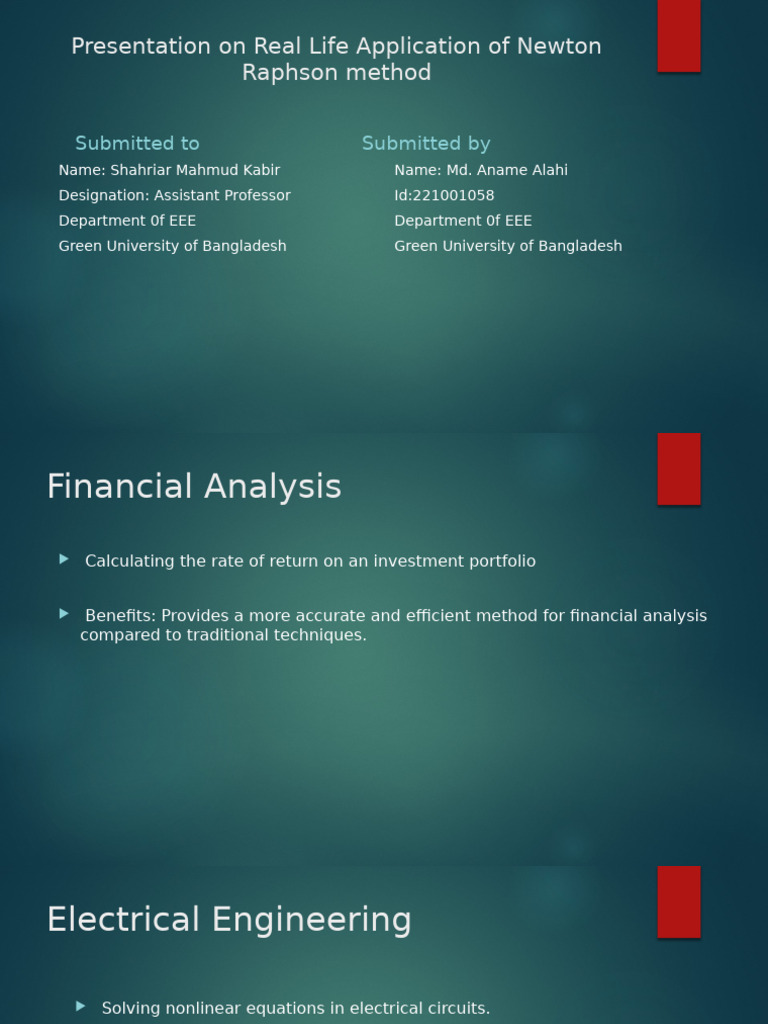 Newton Raphson Method | PDF | Computers | Technology & Engineering