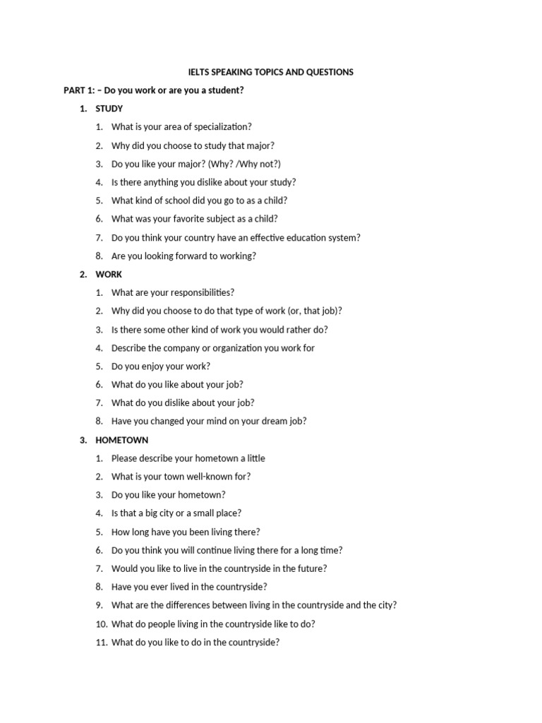 IELTS SPEAKING TOPICS AND QUESTIONS PART 1 08 01 PDF Clothing