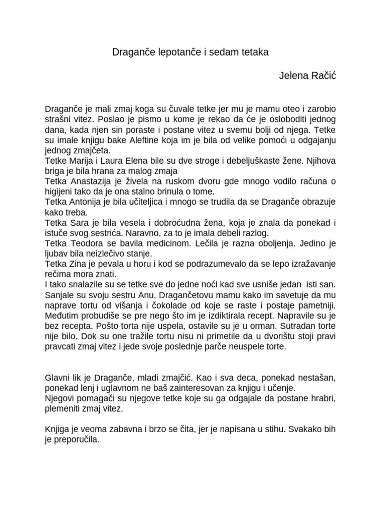 Dragance Lepotance | PDF