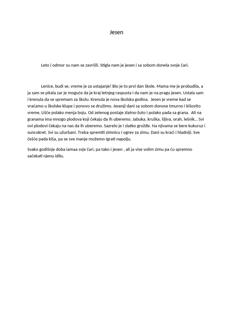 Jesen | PDF