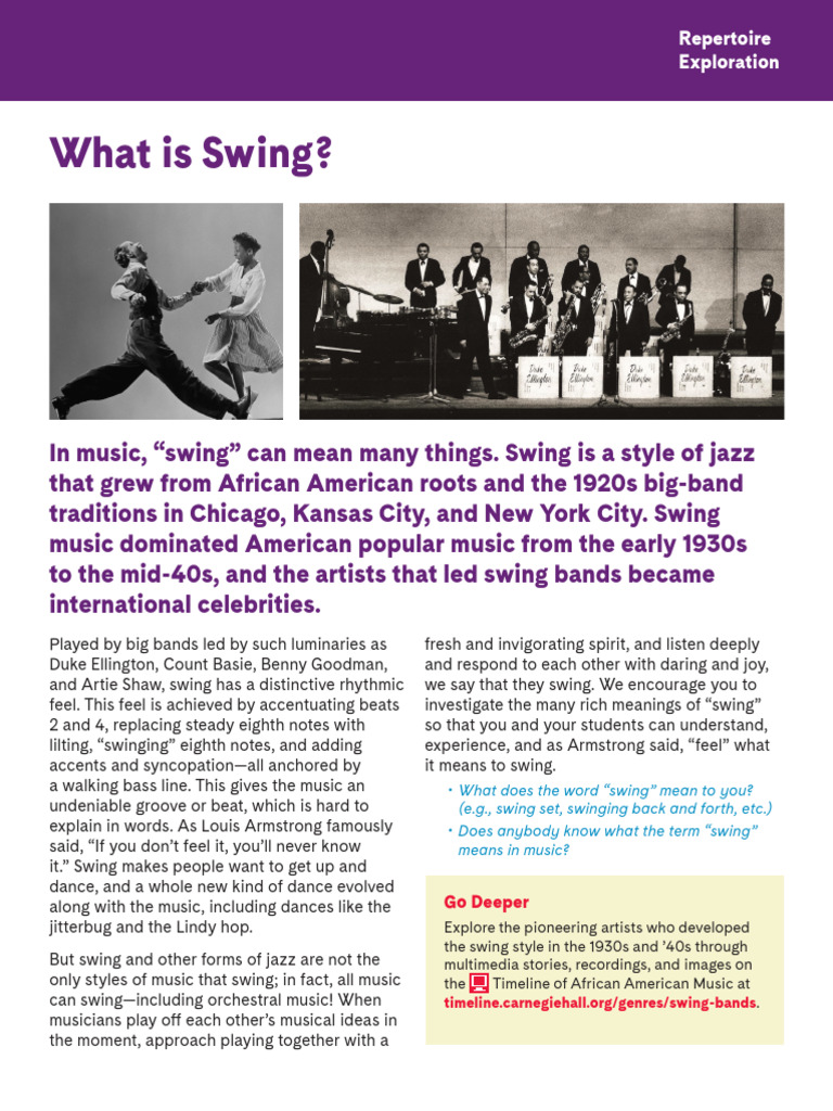What Is Swing? | PDF