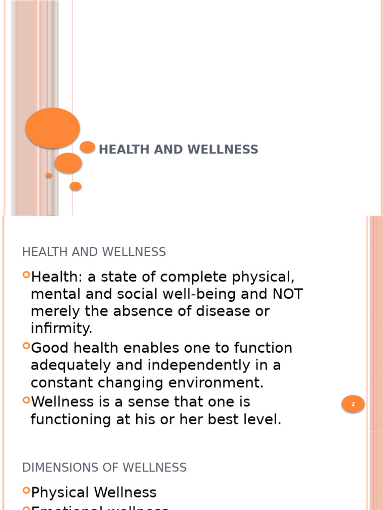 Comprehensive Guide to Health & Wellness | PDF | Behavior | Psychology