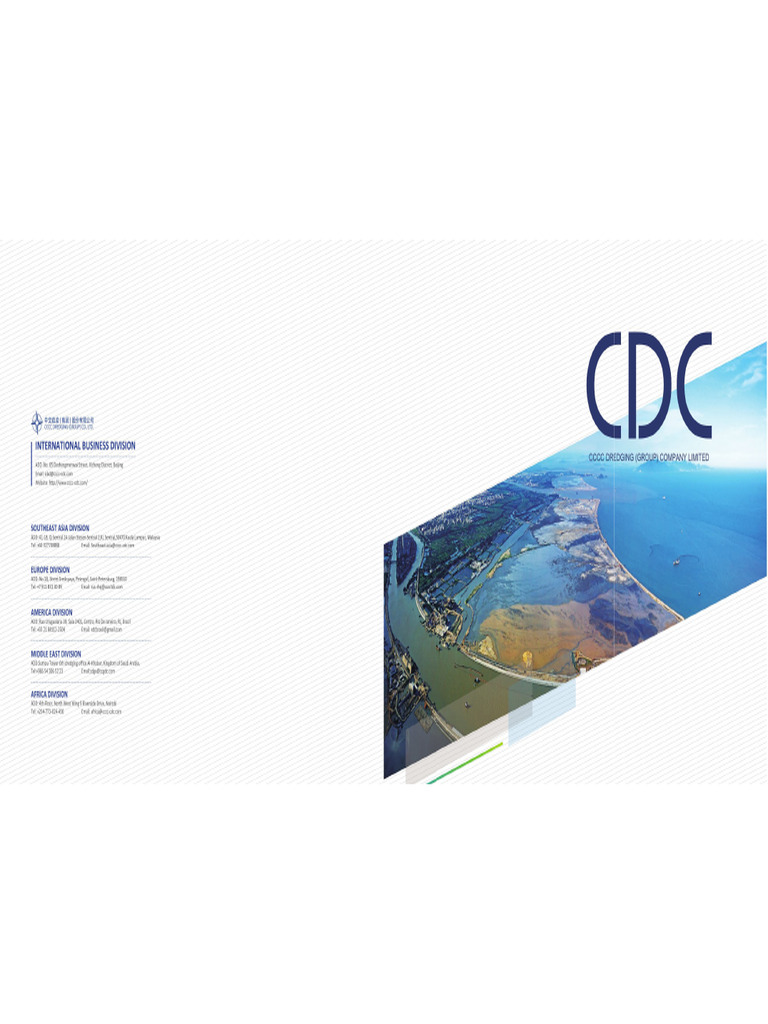 Brochure of Cccc Dredging (Group) Company Limited | PDF