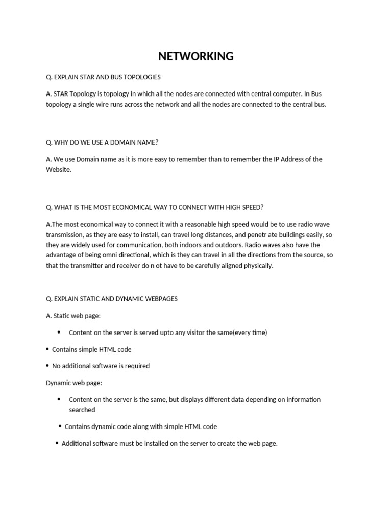 Ip Theory | PDF | World Wide Web | Internet & Web