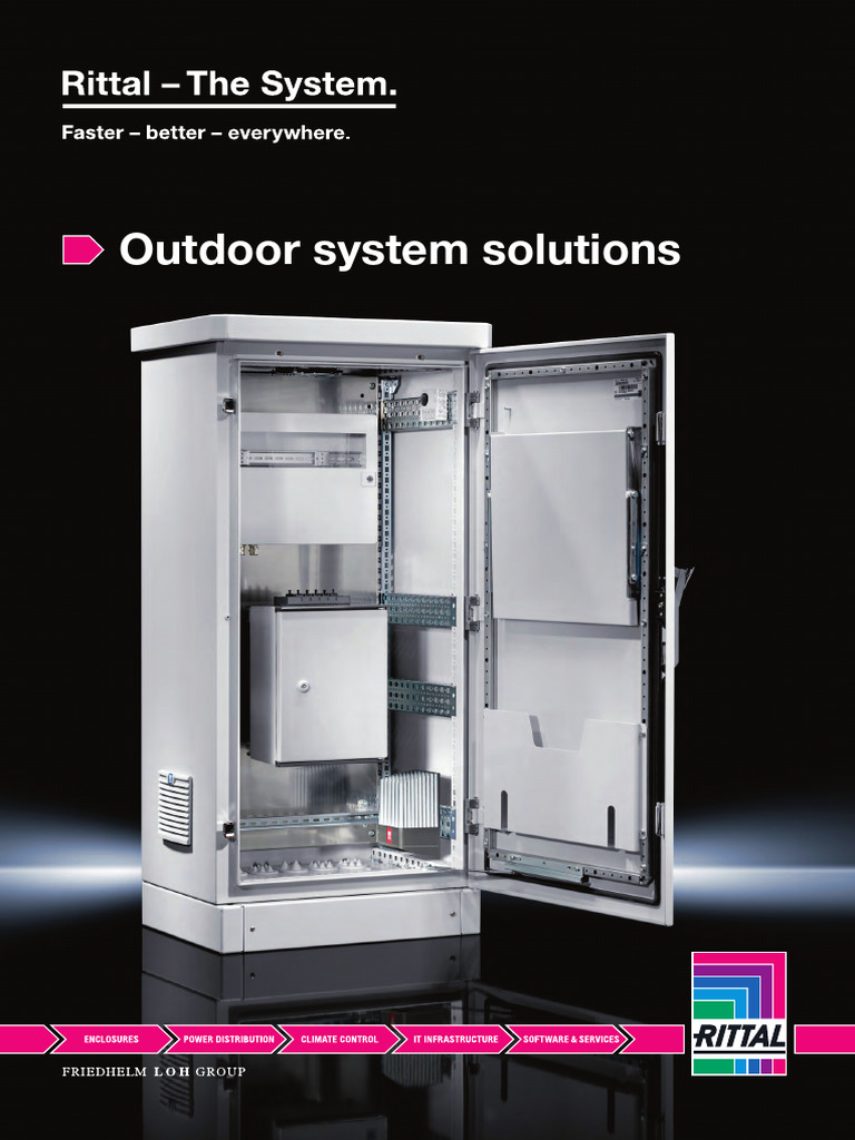 Rittal Outdoor System Solutions 5 2085 | PDF | Door | Personal Computers