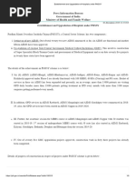AIIMS in India: Status and Locations | PDF