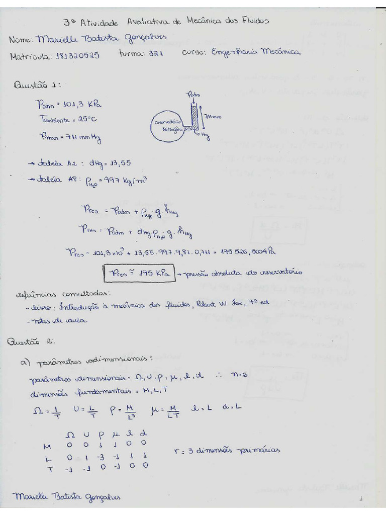 P3 MecFlu - Marielle | PDF
