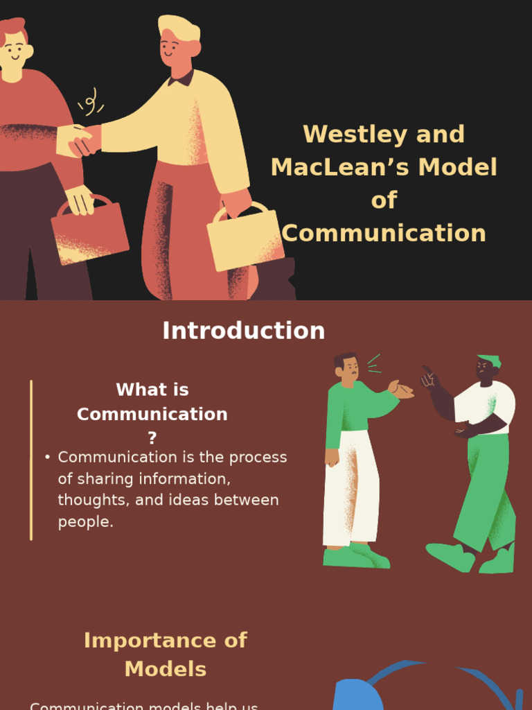 Westley and Maclean'S Model of Communication | PDF | Communication ...