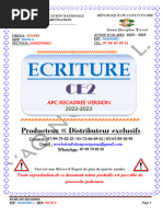 Cahier D'exercices Dechiffrable CP1 | PDF