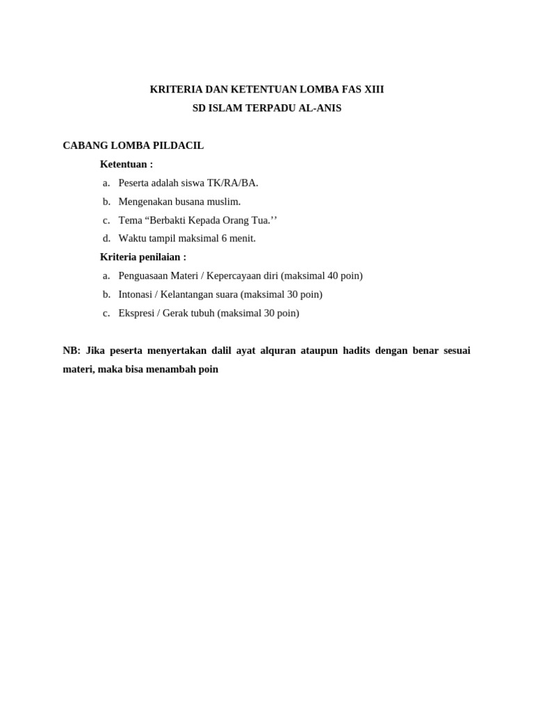 Juknis Fas 2024 | PDF