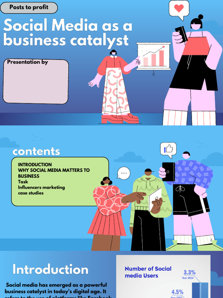 Blue Illustrative Social Media Engagement Presentation_20241028_203046_0000 | PDF | Popular ...