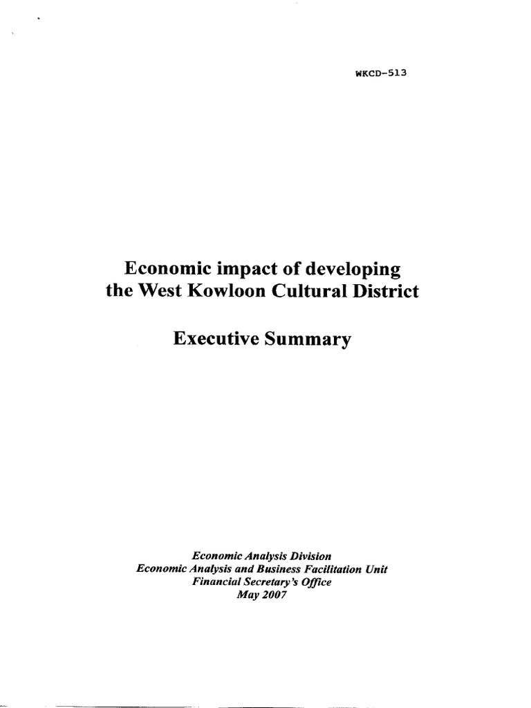 WKCD Executive Summary | PDF