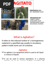 Types of Agitators | PDF | Propeller | Turbine