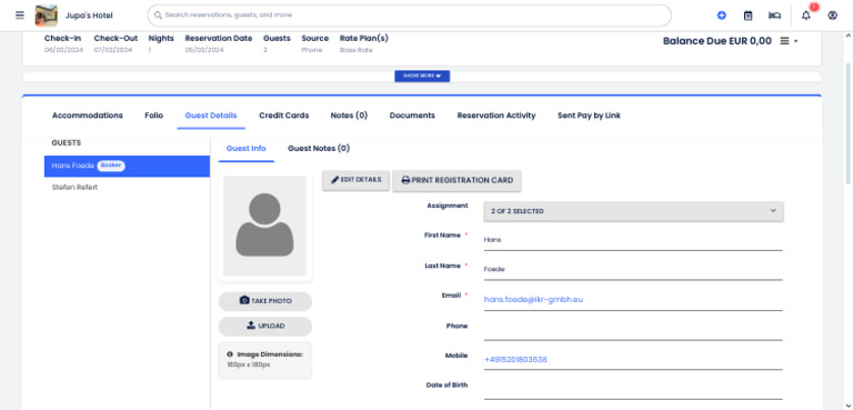 Jupa's Hotel - Reservations-Guests | PDF