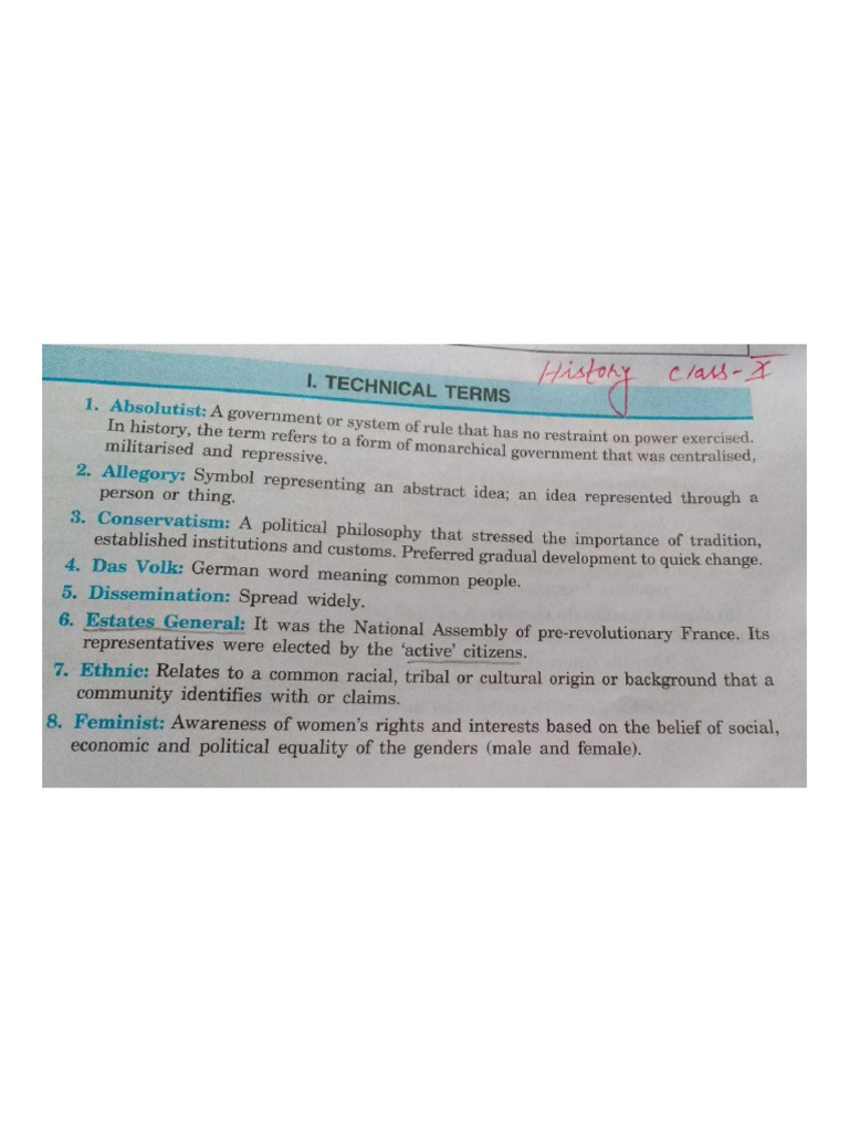 Class 10 SST 05 April | PDF