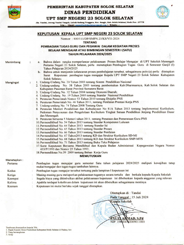 SK PBM Sem 1 2024 2025 | PDF