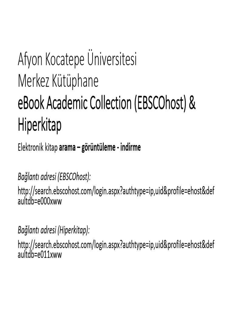 Ebsco Hi̇per Ki̇tap | PDF