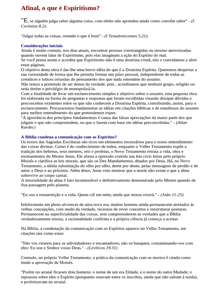 Estu Dos | PDF | Espiritismo | Jesus