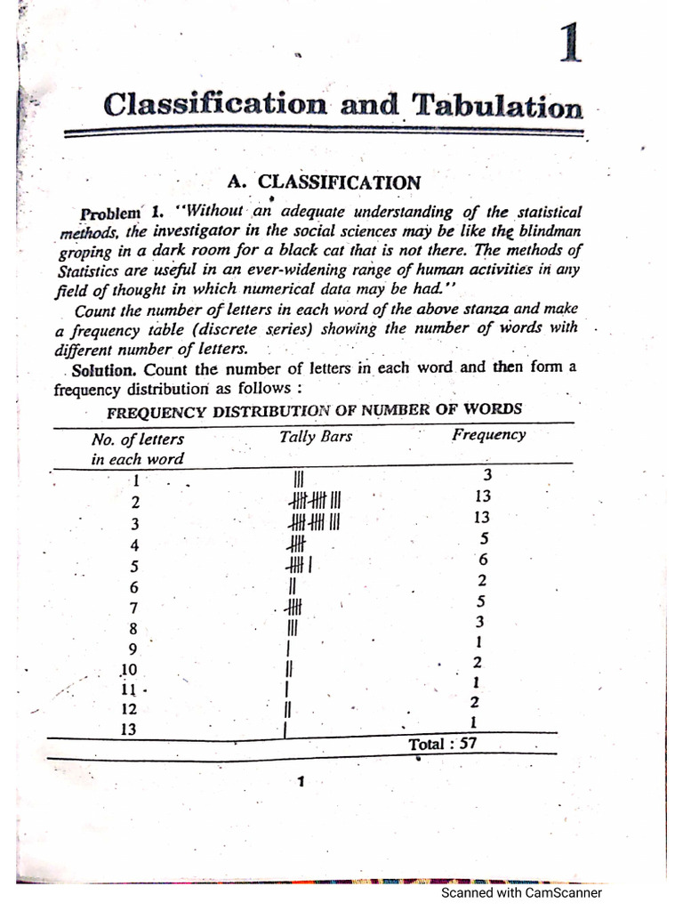 Practical Statistics by S P Gupta Ch-01 | PDF